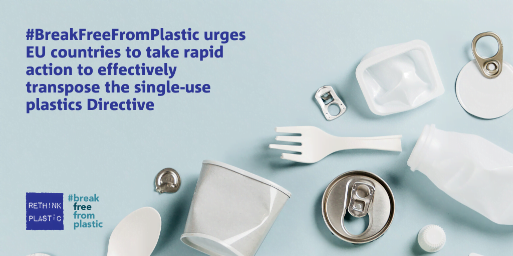 EU countries should take action to transpose SUPs Directive - Rethink ...